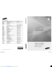 Samsung LE40C650 Manuals | ManualsLib