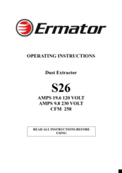 Ermator S36 Manuals | ManualsLib