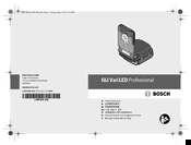 Bosch GLI Vari LED Professional Manuals | ManualsLib