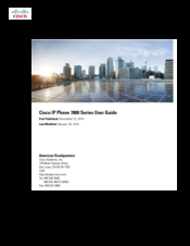 Cisco 7861 Manuals | ManualsLib