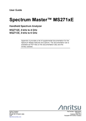 Anritsu s362e Manuals | ManualsLib