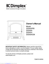 Dimplex SS5800PB Manuals | ManualsLib