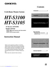 Onkyo Home Theater System User Manuals Download | ManualsLib