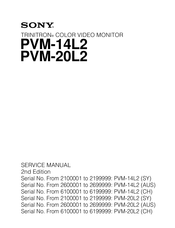Sony Trinitron PVM-20L2 Manuals | ManualsLib