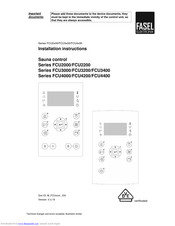 Fasel elektronik FCU4000 Series Manuals | ManualsLib
