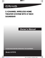 Craig CHT978 Manuals | ManualsLib
