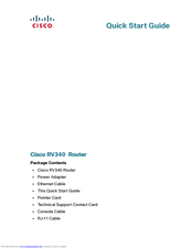 Cisco RV340 Series Manuals | ManualsLib