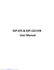 Ai-thinker ESP-07S Manuals | ManualsLib