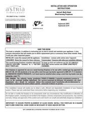 Astria fireplaces Inglenook CRP2 Manuals | ManualsLib