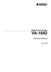 Astro VA-1842 Manuals | ManualsLib