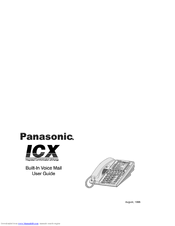 Panasonic ICX Manuals | ManualsLib
