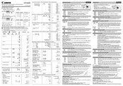 User Manuals: Canon CP1250-D Printing Calculator