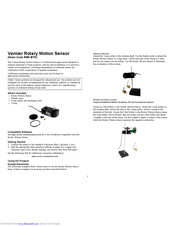 Vernier Accessories User Manuals Download | ManualsLib