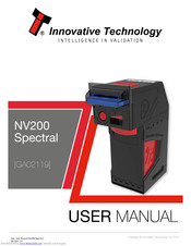 Innovative technology NV200 Spectral Manuals | ManualsLib