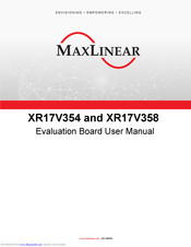 Maxlinear XR17V354 PCIe UART Controller Manuals