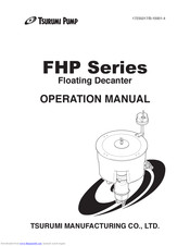 Tsurumi Pump Water Pump User Manuals Download | ManualsLib