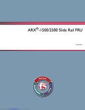 F5 ARX-1500 Manuals | ManualsLib