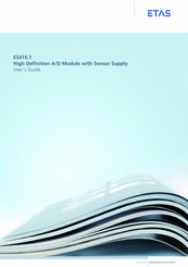 Etas ES415.1 Manuals | ManualsLib