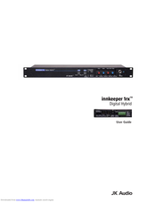 Jk audio innkeeper 1rx Manuals | ManualsLib