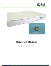 Iqsol HSA Manuals | ManualsLib