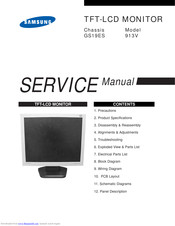 Samsung 913V - SyncMaster - 19" LCD Monitor Manuals | ManualsLib