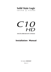 Solid state logic C10 HD Manuals | ManualsLib
