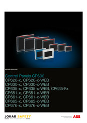 Abb CP635-x-WEB Series Manuals | ManualsLib