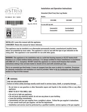 Astria fireplaces EOS18MP Manuals | ManualsLib