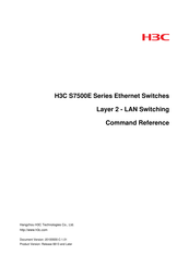 H3c H3C S7500E Series Manuals | ManualsLib