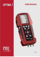 Mru Optima 7 Manuals | ManualsLib