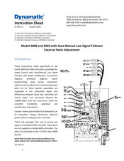 Dynamatic 4000 Manuals | ManualsLib