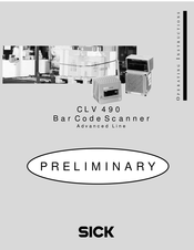 Sick CLV 490-1011 Manuals | ManualsLib
