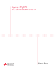 Keysight technologies E5053A Manuals | ManualsLib