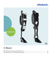 Otto bock C-Brace Manuals | ManualsLib