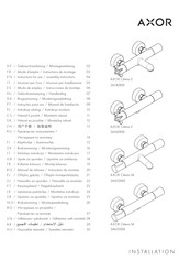 Hans grohe AXOR Citterio E 36140 Series Manuals | ManualsLib