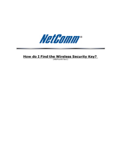 Netcomm NB6PLUS4W Manuals | ManualsLib