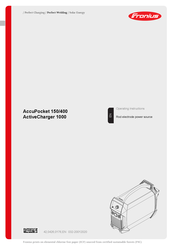 Fronius ActiveCharger 1000 Manuals | ManualsLib