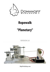 Domanoff Planetary Ropewalk Manuals | ManualsLib