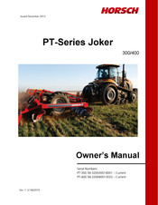 Horsch Joker PT-400 Manuals | ManualsLib