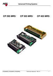 Aps CP 305 MRS Manuals | ManualsLib