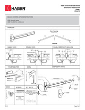 Hager 4500 Series Manuals | ManualsLib