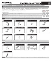 Koso XR-01S Manuals | ManualsLib