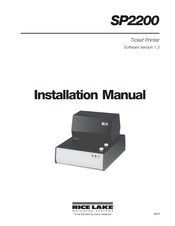Rice lake SP2200 Manuals | ManualsLib