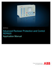 Abb RER620 Manuals | ManualsLib