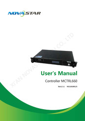 Novastar MCTRL660 PRO Manuals | ManualsLib