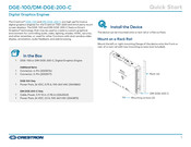 Crestron DM-DGE-200-C Manuals | ManualsLib