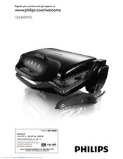 Philips HD4493 Manuals | ManualsLib