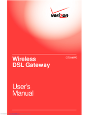 Verizon GT704WG Manuals | ManualsLib