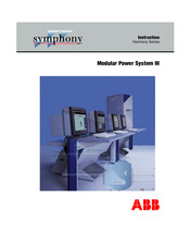 Abb Symphony Modular Power System III Manuals | ManualsLib