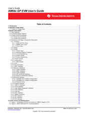 Texas instruments AM64 GP EVM Series Manuals | ManualsLib